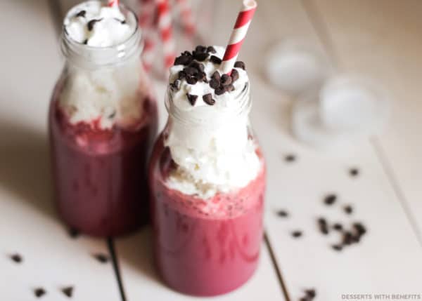 Healthy Red Velvet Smoothie Recipe Sugar Free High Protein Low Fat